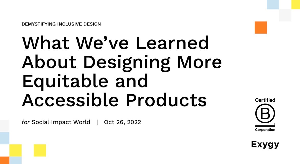 Demystifying Inclusive Design: How to Design More Equitable and ...