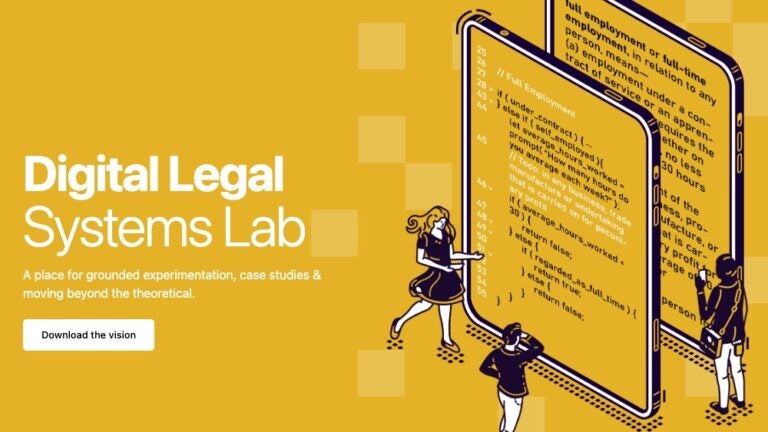 Digital Legal Systems Lab Archives - Digital Government Hub