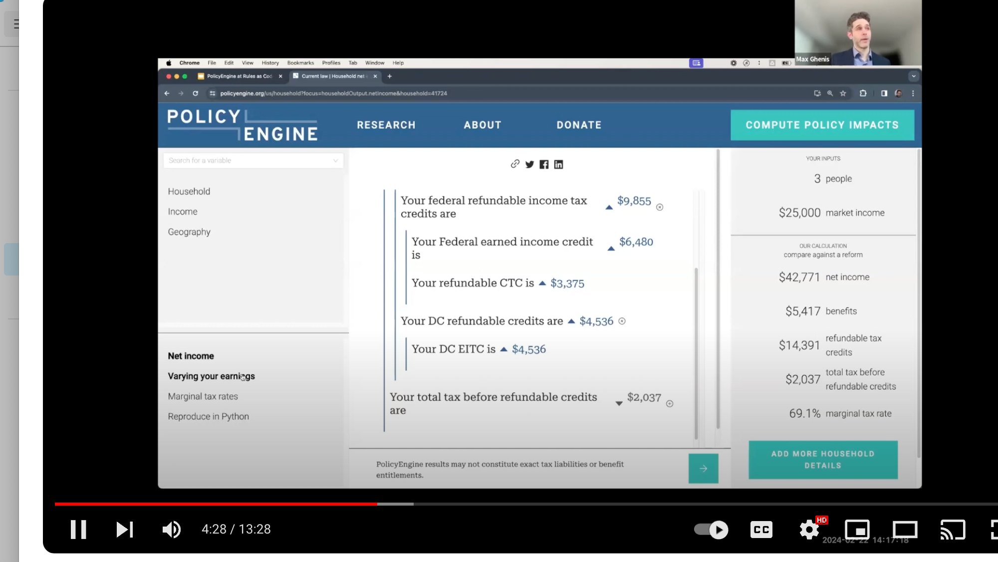 Policy Engine Demo at the Cross-Sector Rules as Code Roundtable - Digital Government Hub