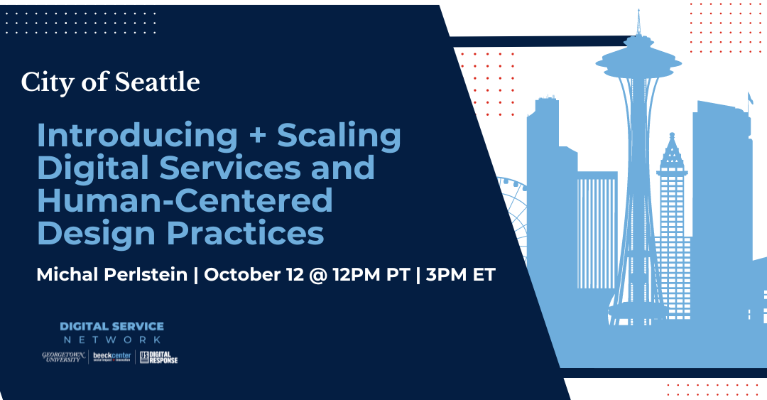Introducing and Scaling Digital Services and Human-Centered Design ...