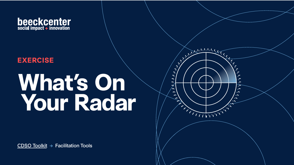 "What's On Your Radar" Prioritization Exercise Template - Digital ...