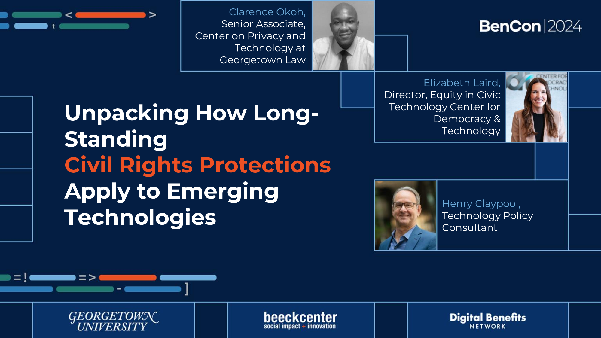 Unpacking How Long-Standing Civil Rights Protections Apply to Emerging ...