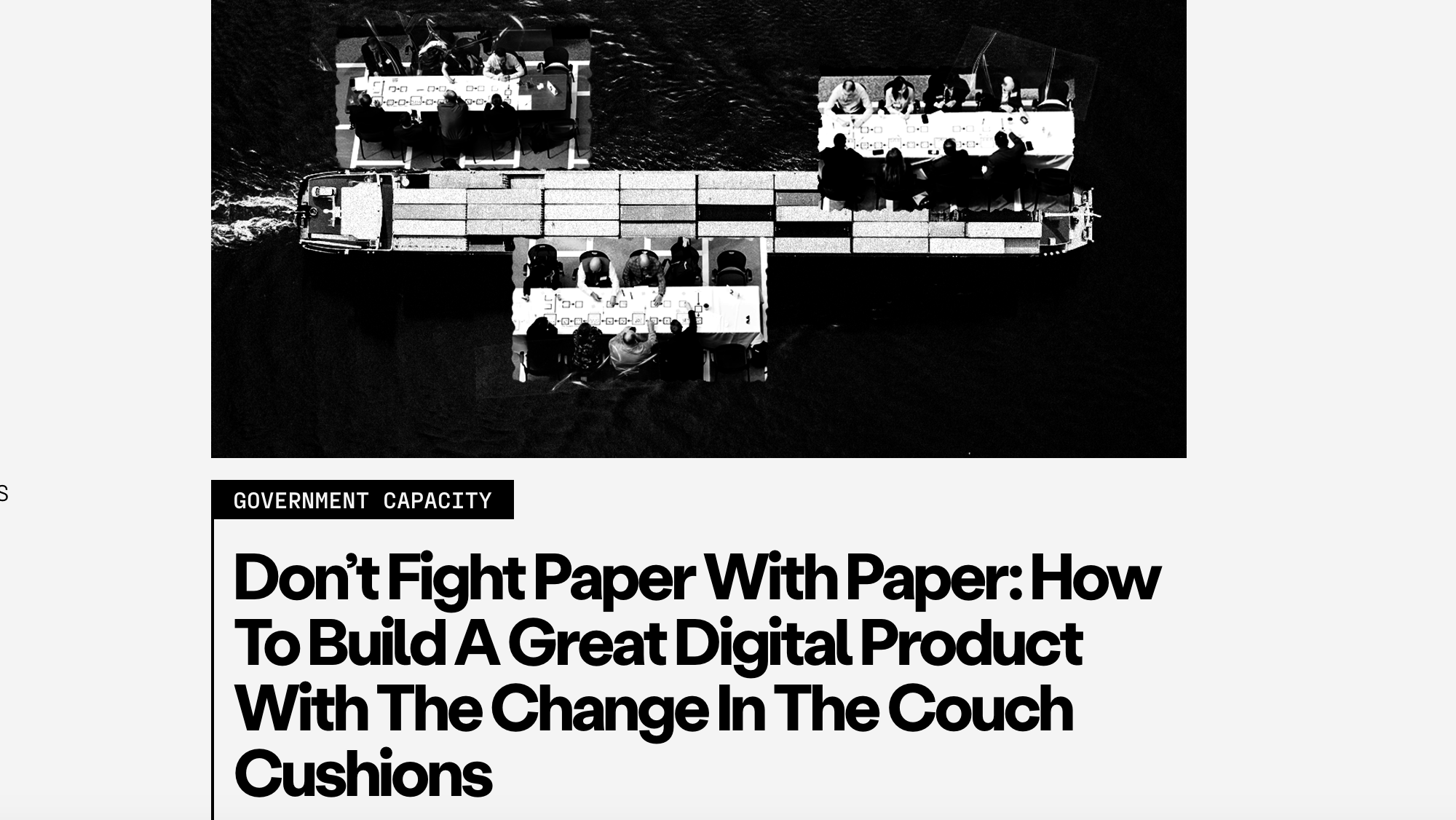 Don’t Fight Paper With Paper: How To Build a Great Digital Product With ...