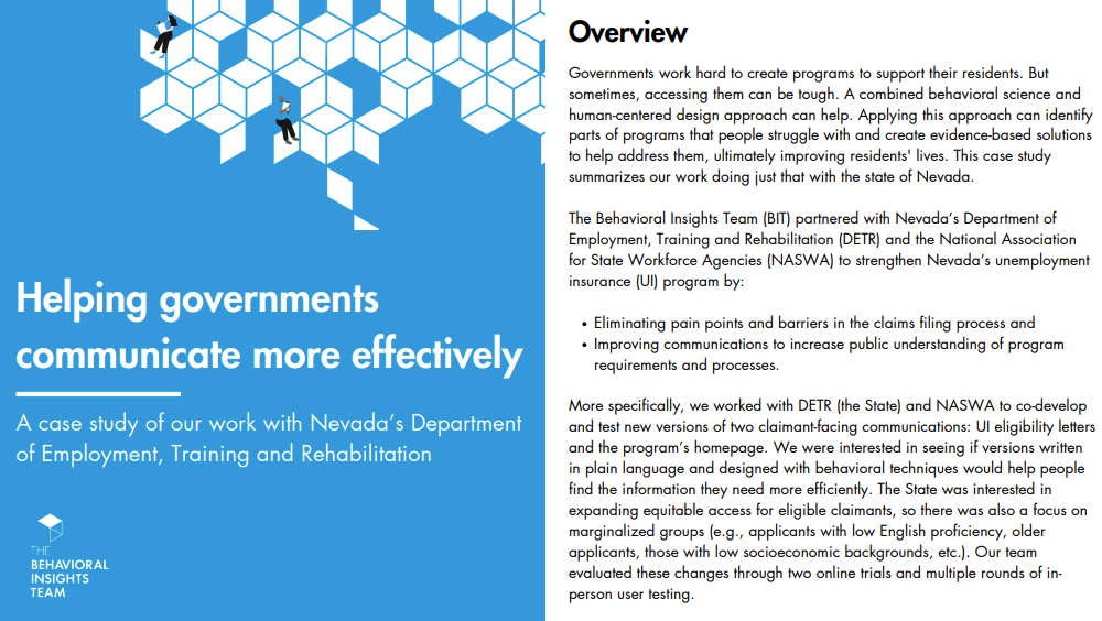 Helping Governments Communicate More Effectively: A Case Study of Our ...