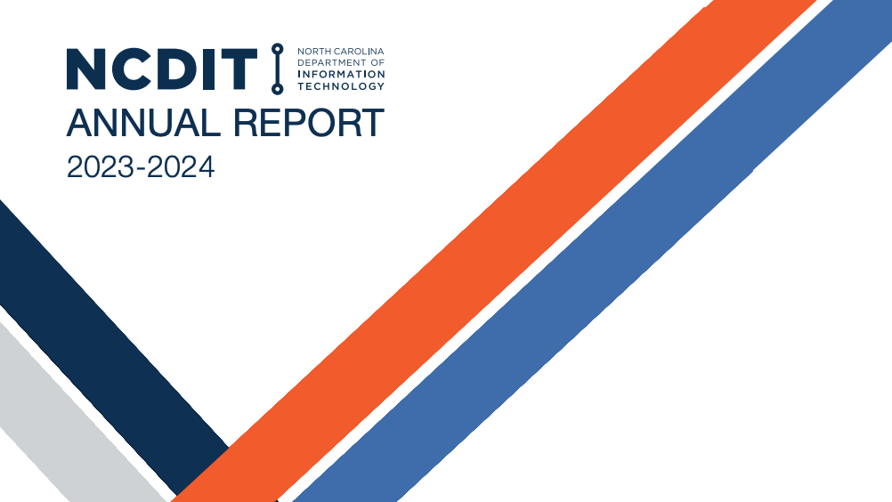 North Carolina Department of Information Technology (NCDIT) Annual ...