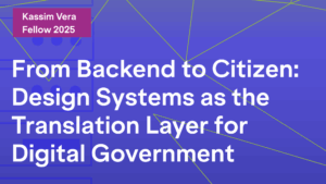 GOV.UK Design System - Digital Government Hub