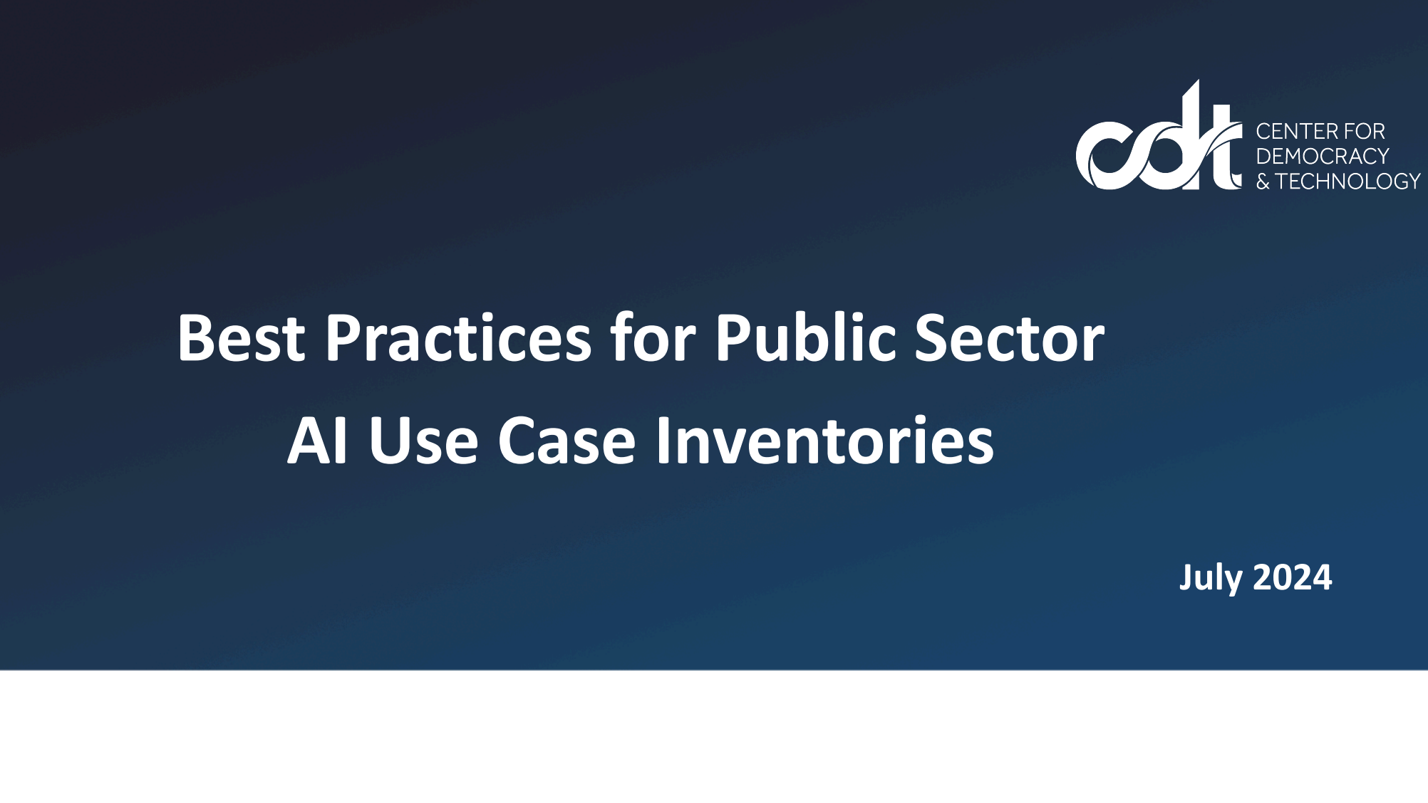 Algorithmic Transparency Recording Standard Hub - Digital Government Hub