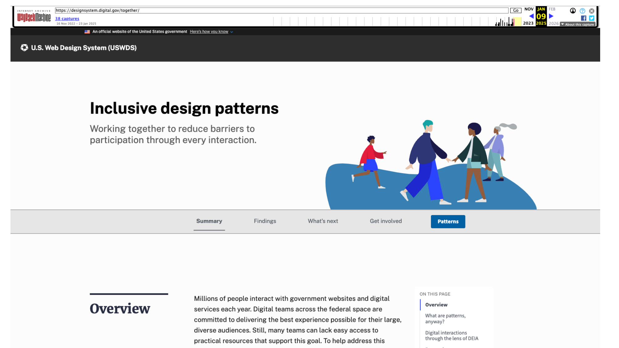 U.S. Web Design System Inclusive Design Patterns - Digital Government Hub