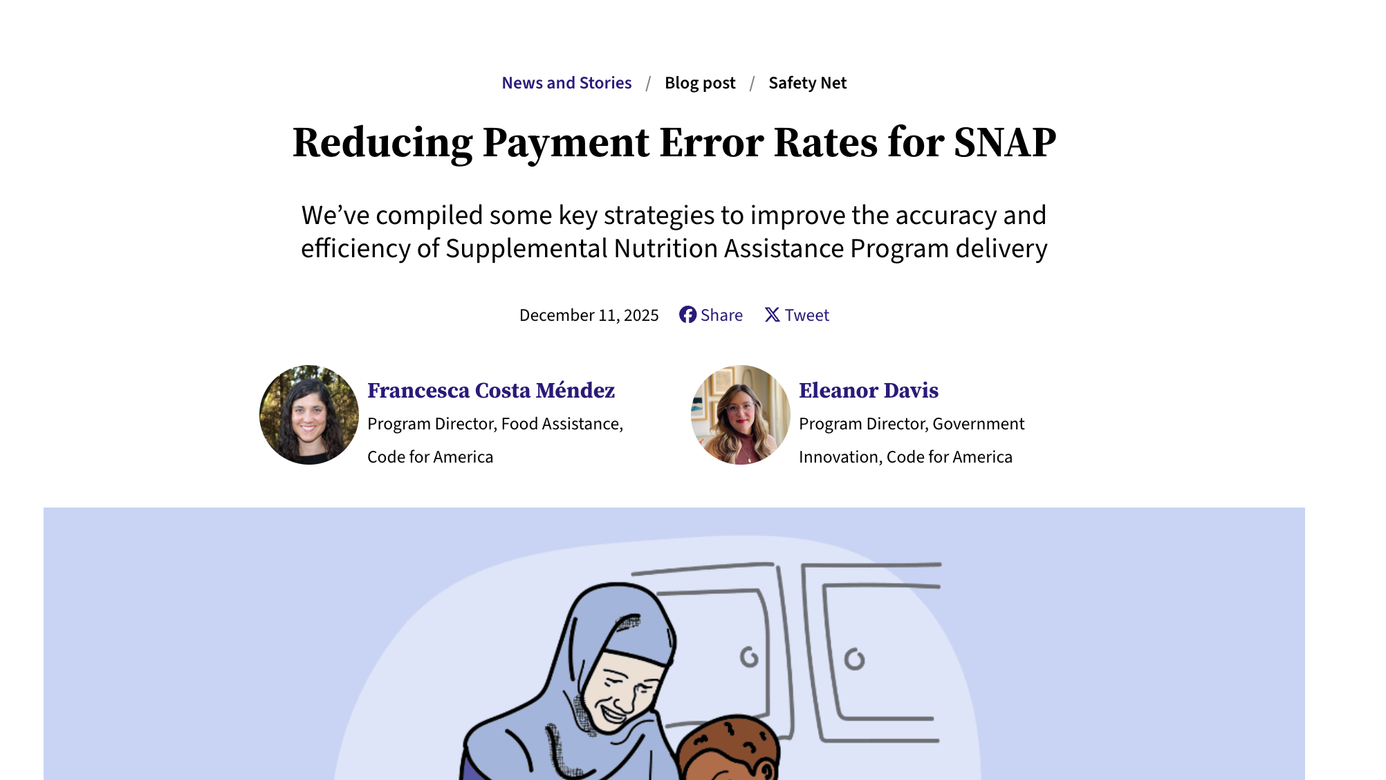 Reducing Payment Error Rates for SNAP - Digital Government Hub