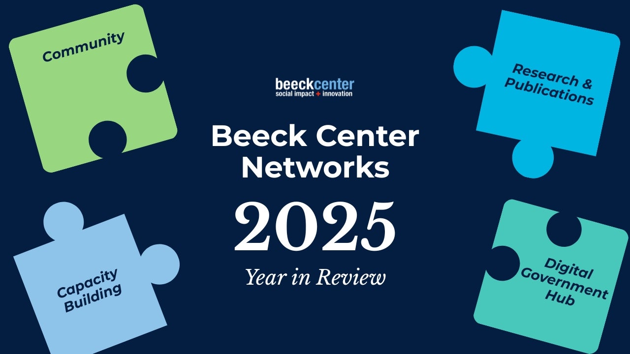Beeck Center Networks 2025 Year in Review - Digital Government Hub