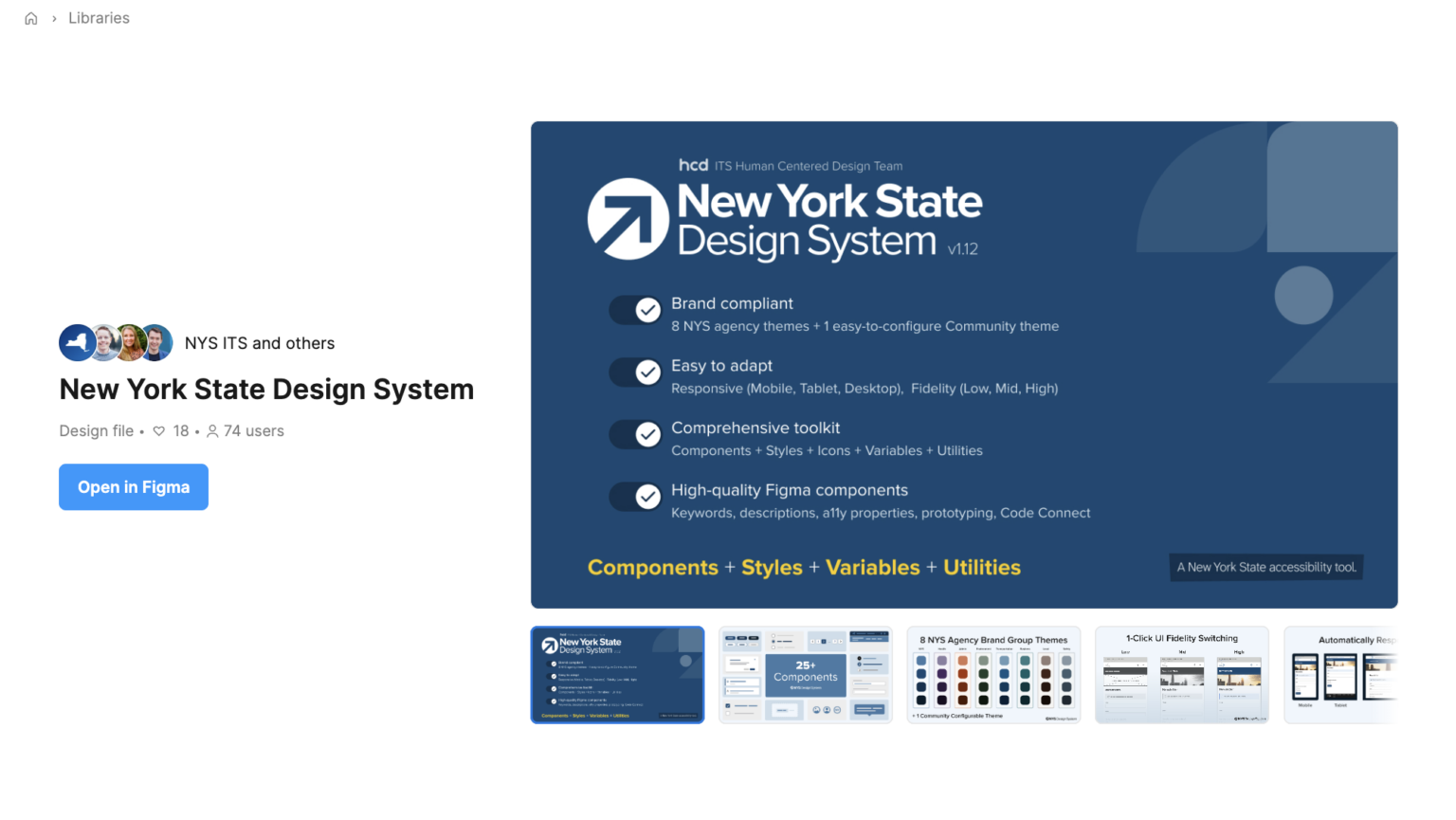 New York State Design System Code Base - Digital Government Hub