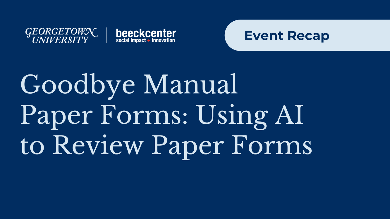 FormFest 2025 Recap: Goodbye Manual Paper Forms: Using AI to Review ...